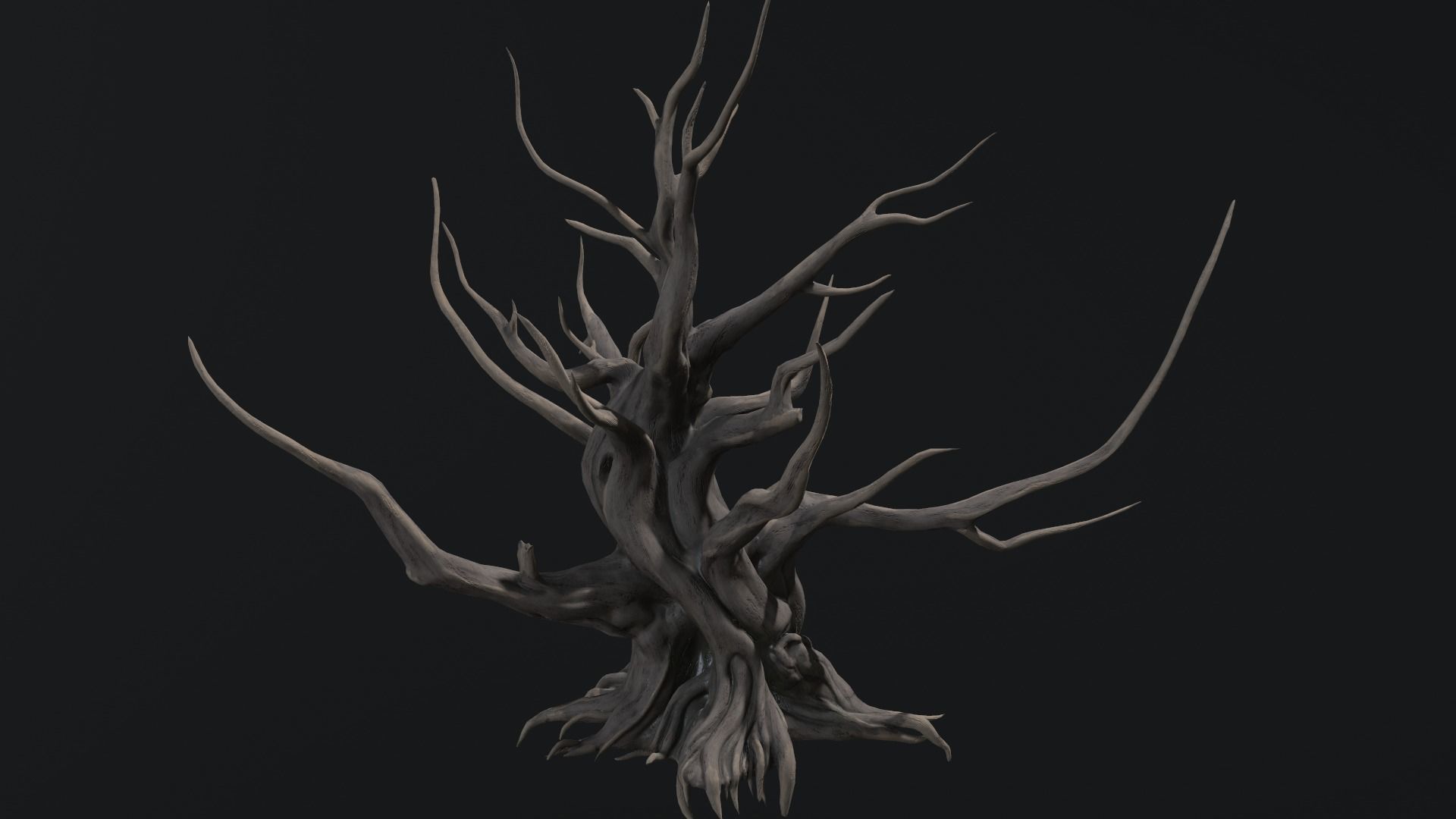 3D model Spooky Tree game-ready model VR / AR / low-poly | CGTrader