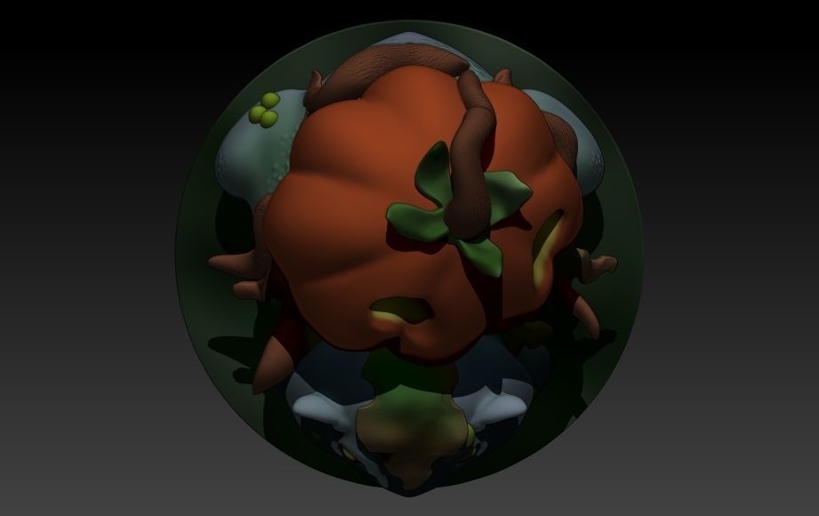 venusaur halloween 3D model 3D printable | CGTrader