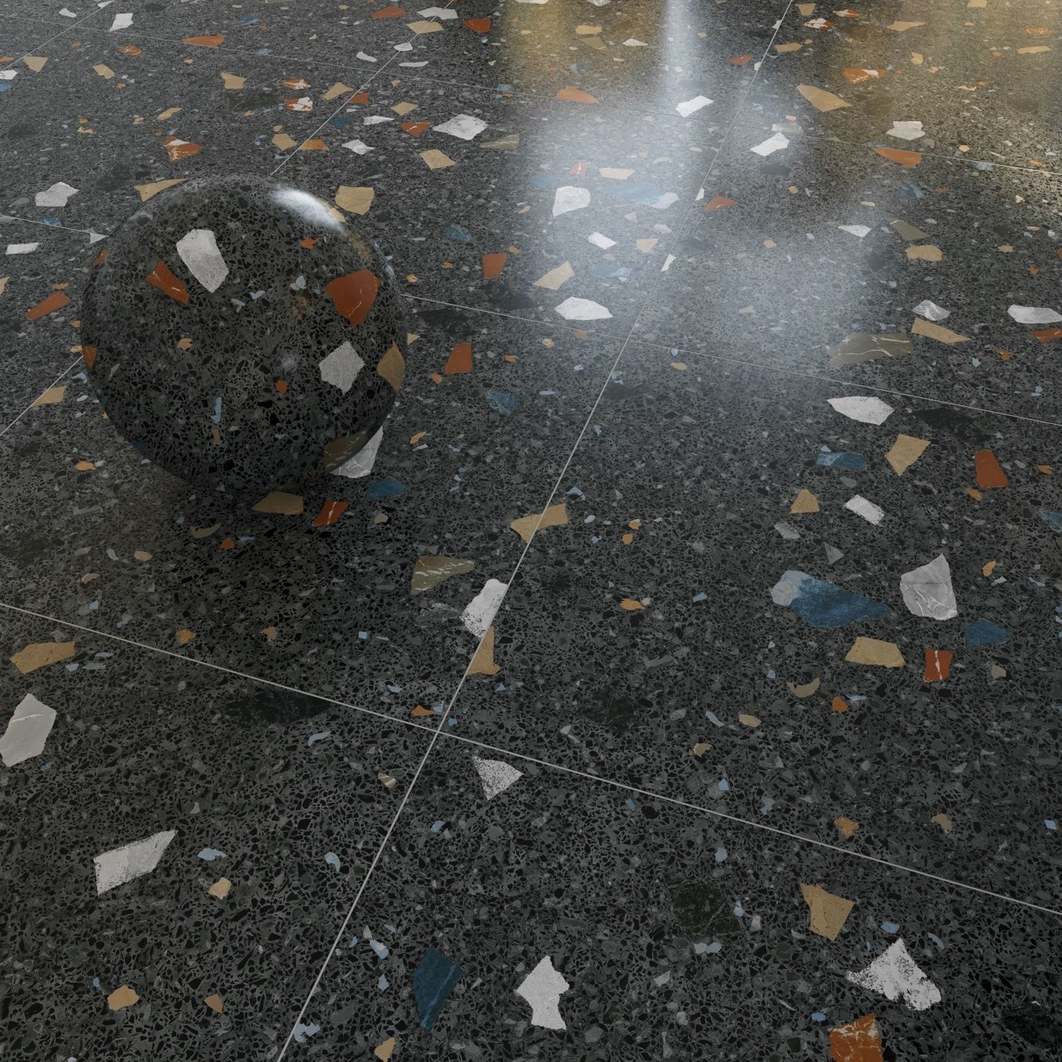 Arcana STRACCIATELLA Terrazzo Texture | CGTrader