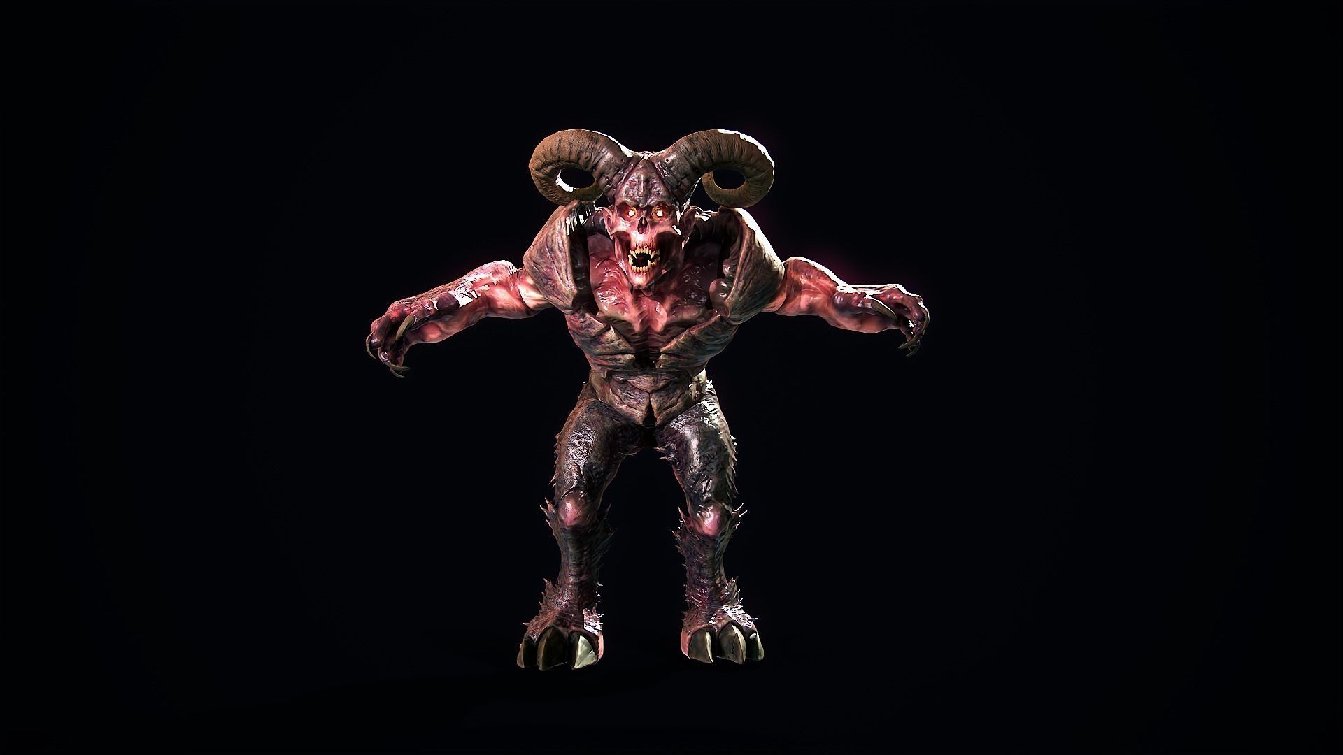 3D model Demon VR / AR / low-poly | CGTrader