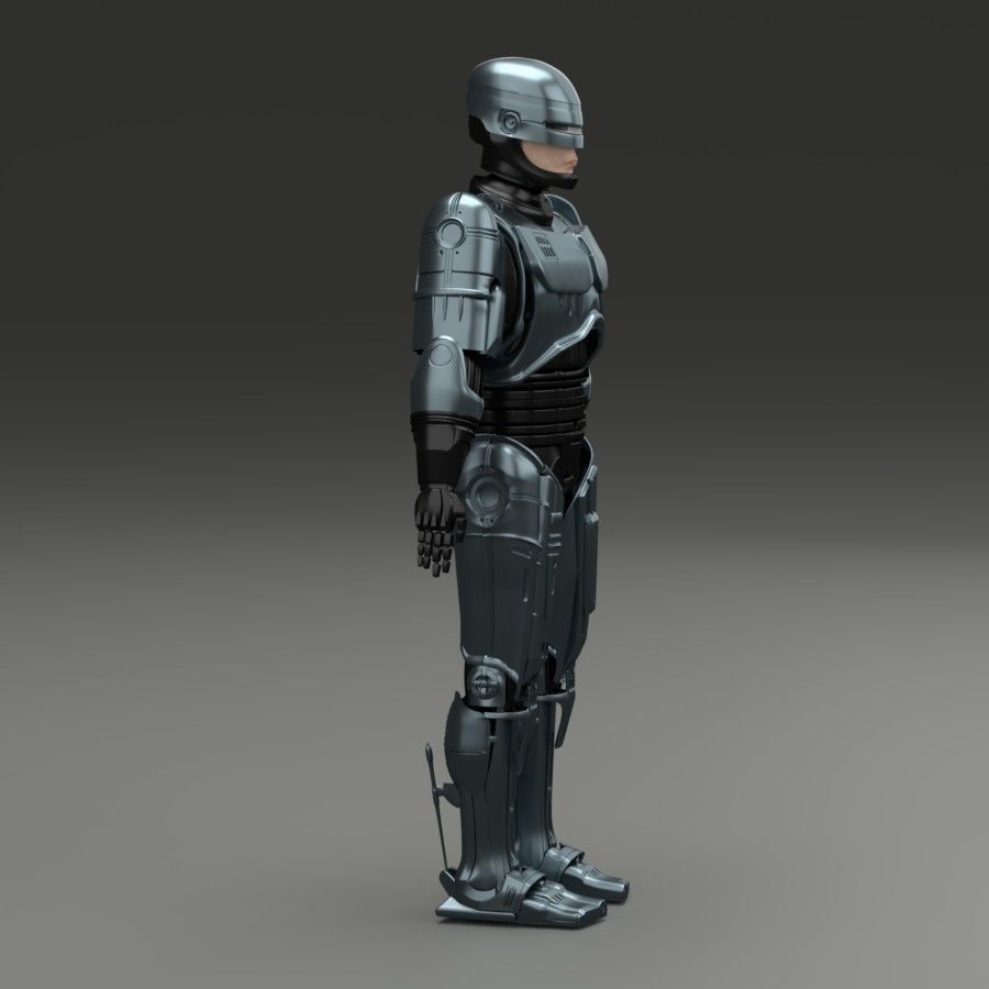 robocop 3D model rigged | CGTrader