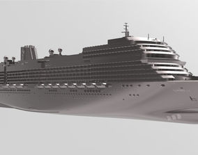 Cruise ship 3D Print Models | CGTrader