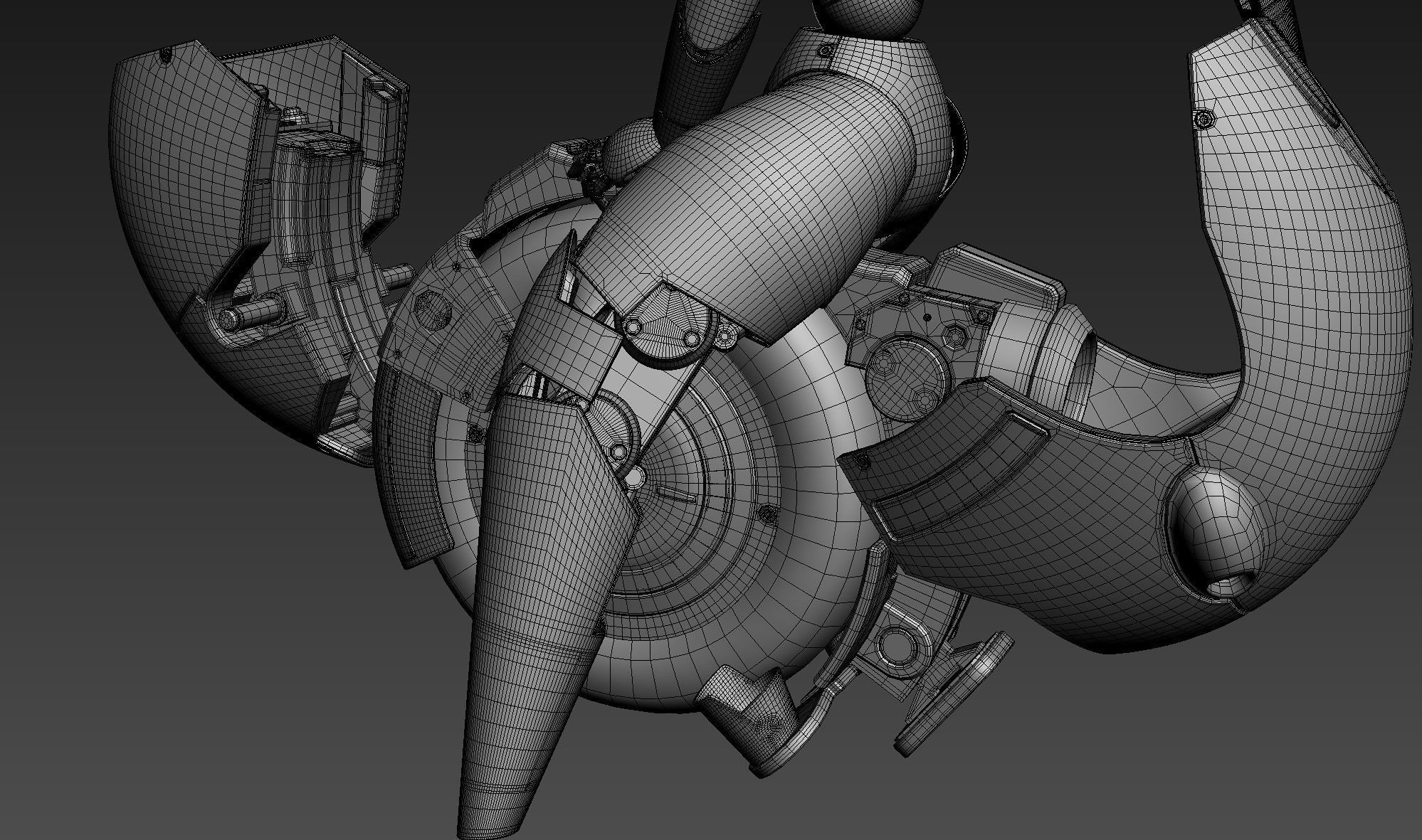 Drossel von Flugel - Fireball Charming - High Poly 3D model | CGTrader