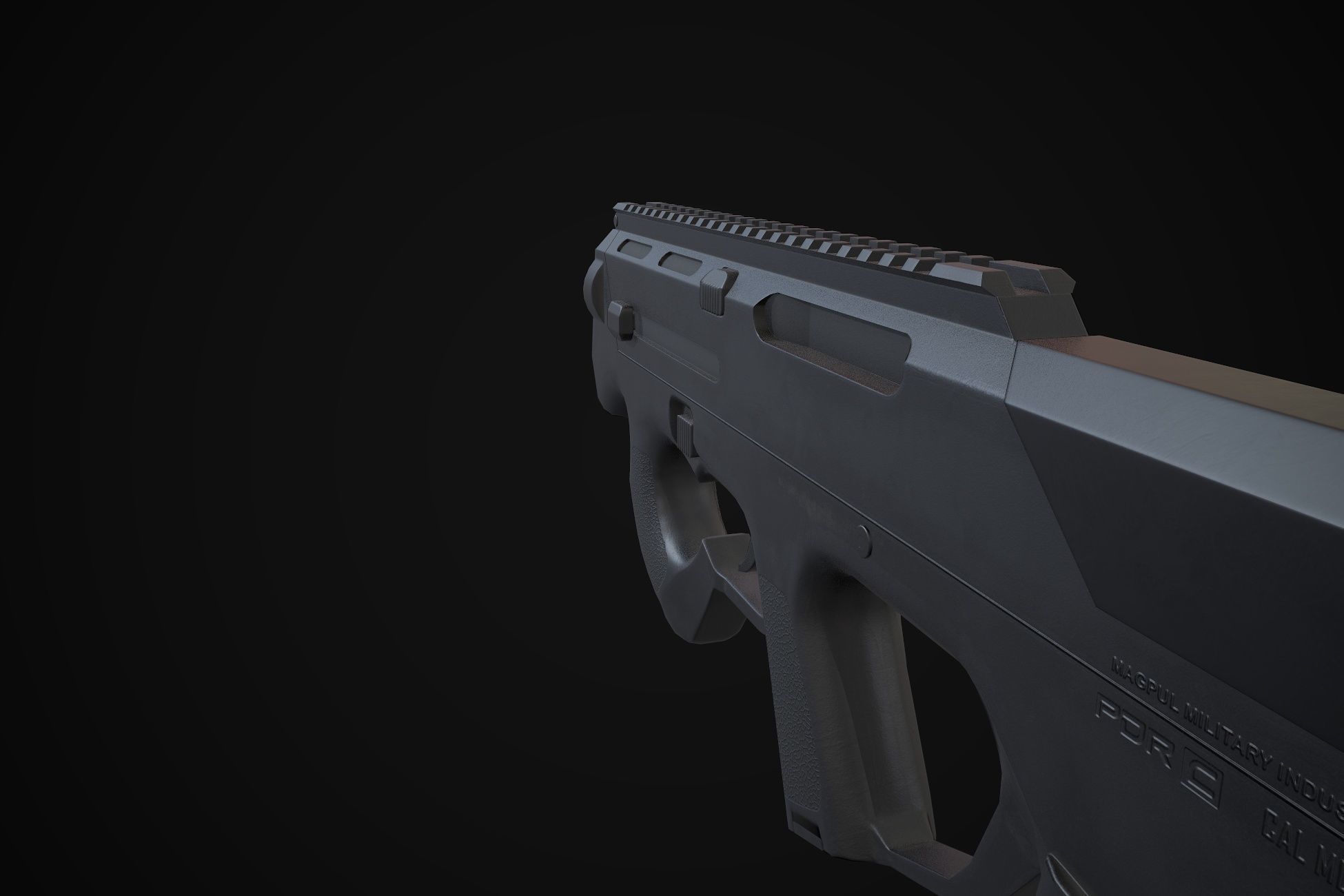 3D model Magpul PDR VR / AR / low-poly | CGTrader
