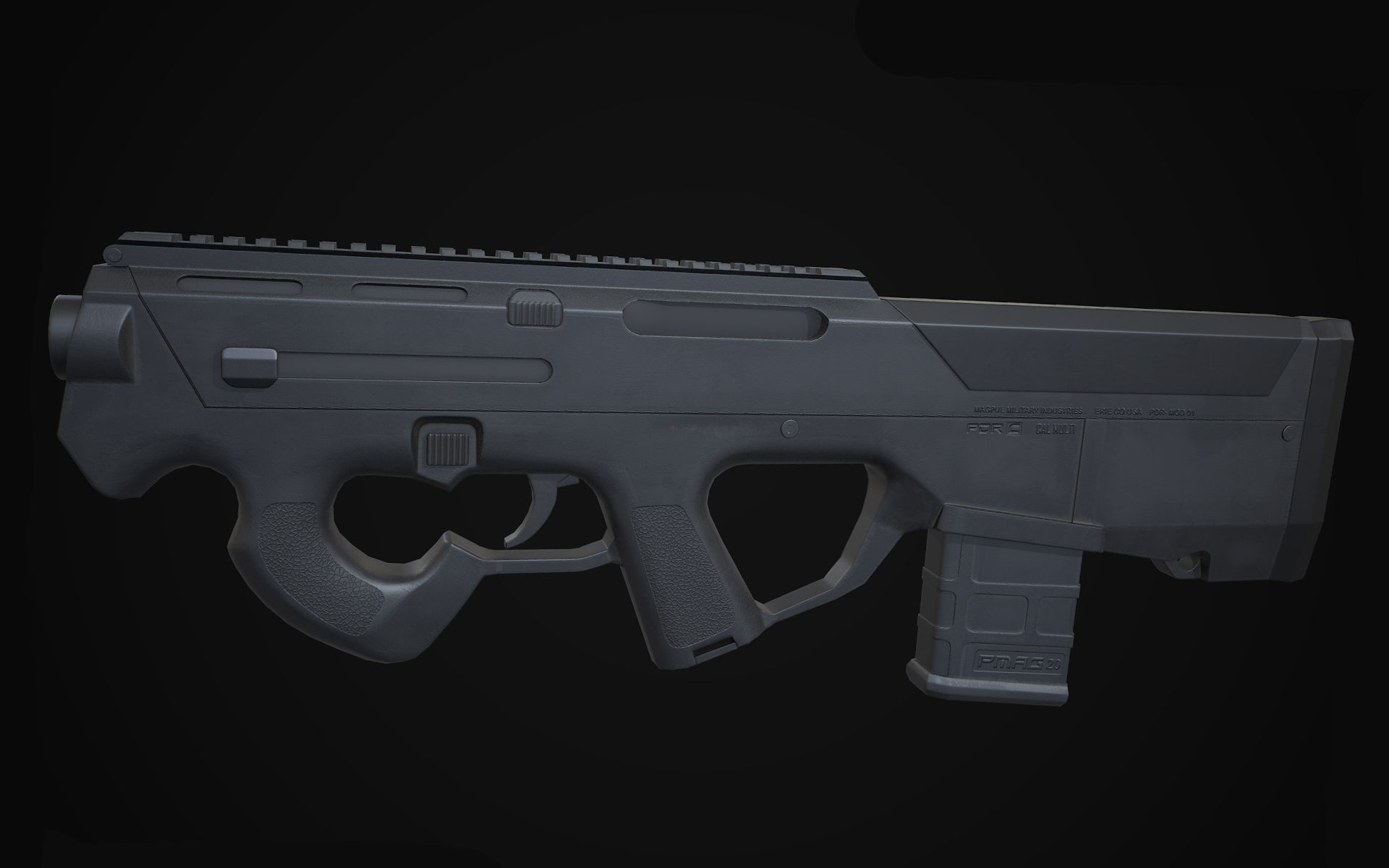 3D model Magpul PDR VR / AR / low-poly | CGTrader