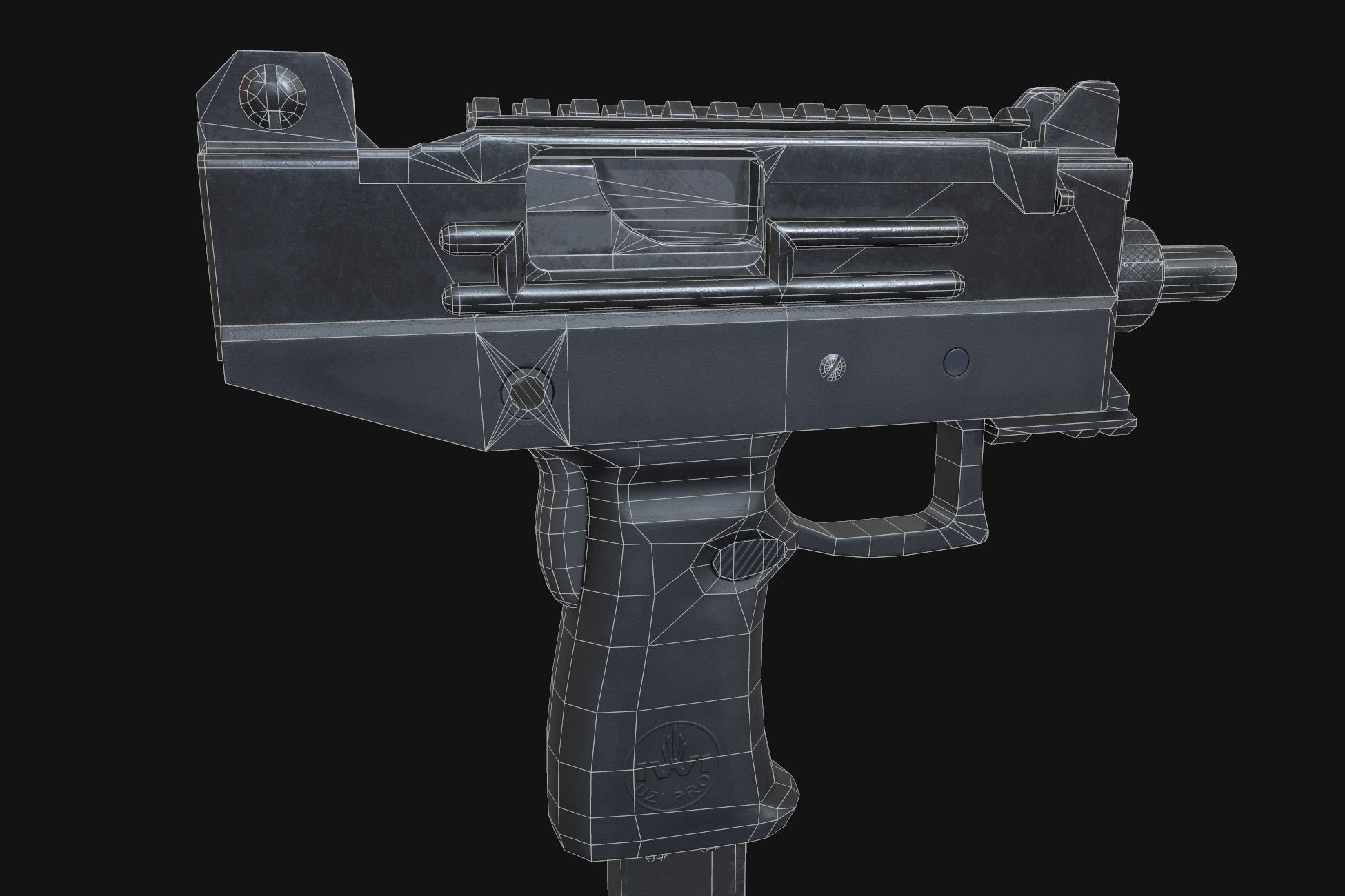 3D model UZI Pro VR / AR / low-poly | CGTrader