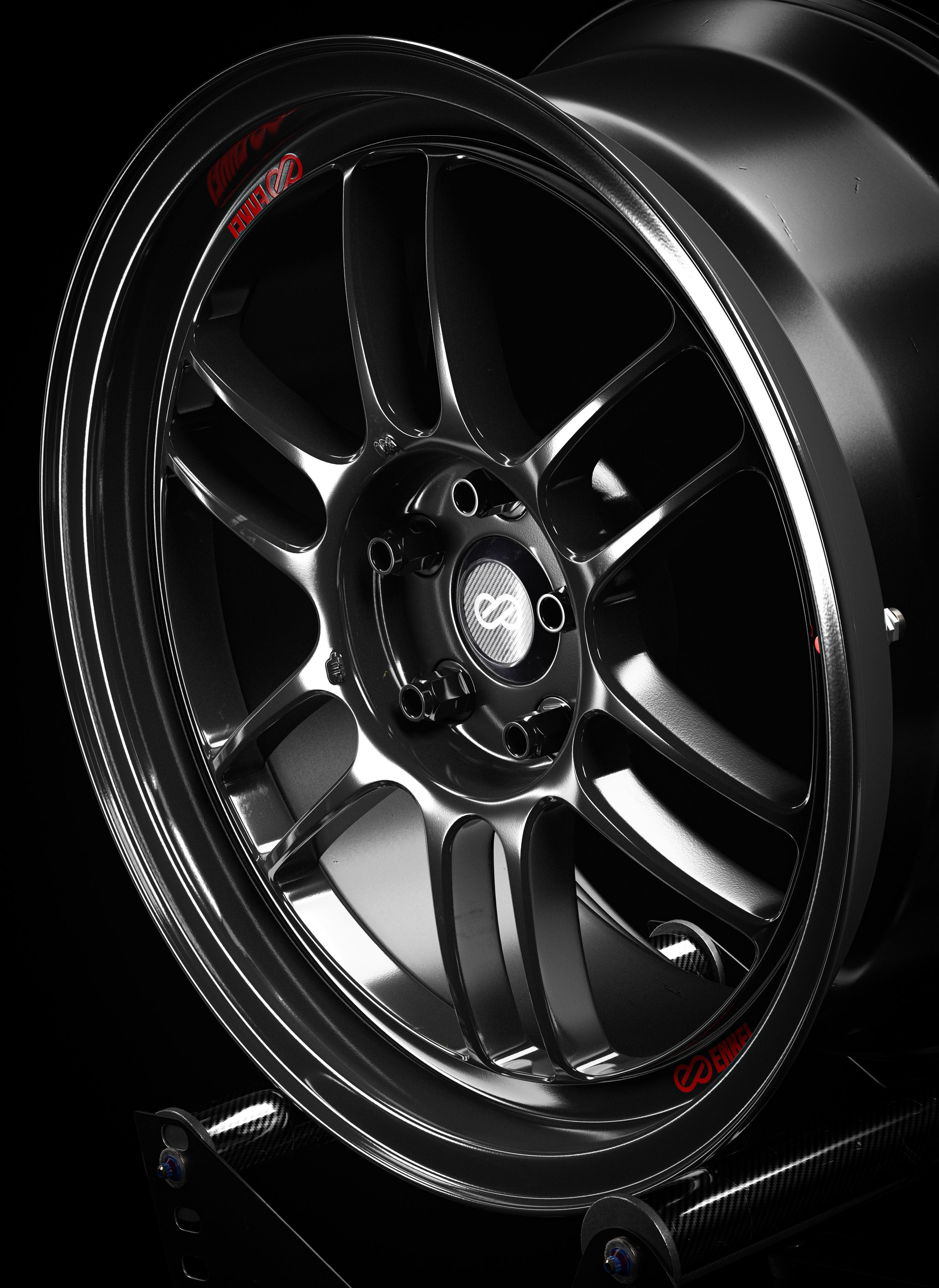 Enkei RPF-1 car rim 3D model | CGTrader