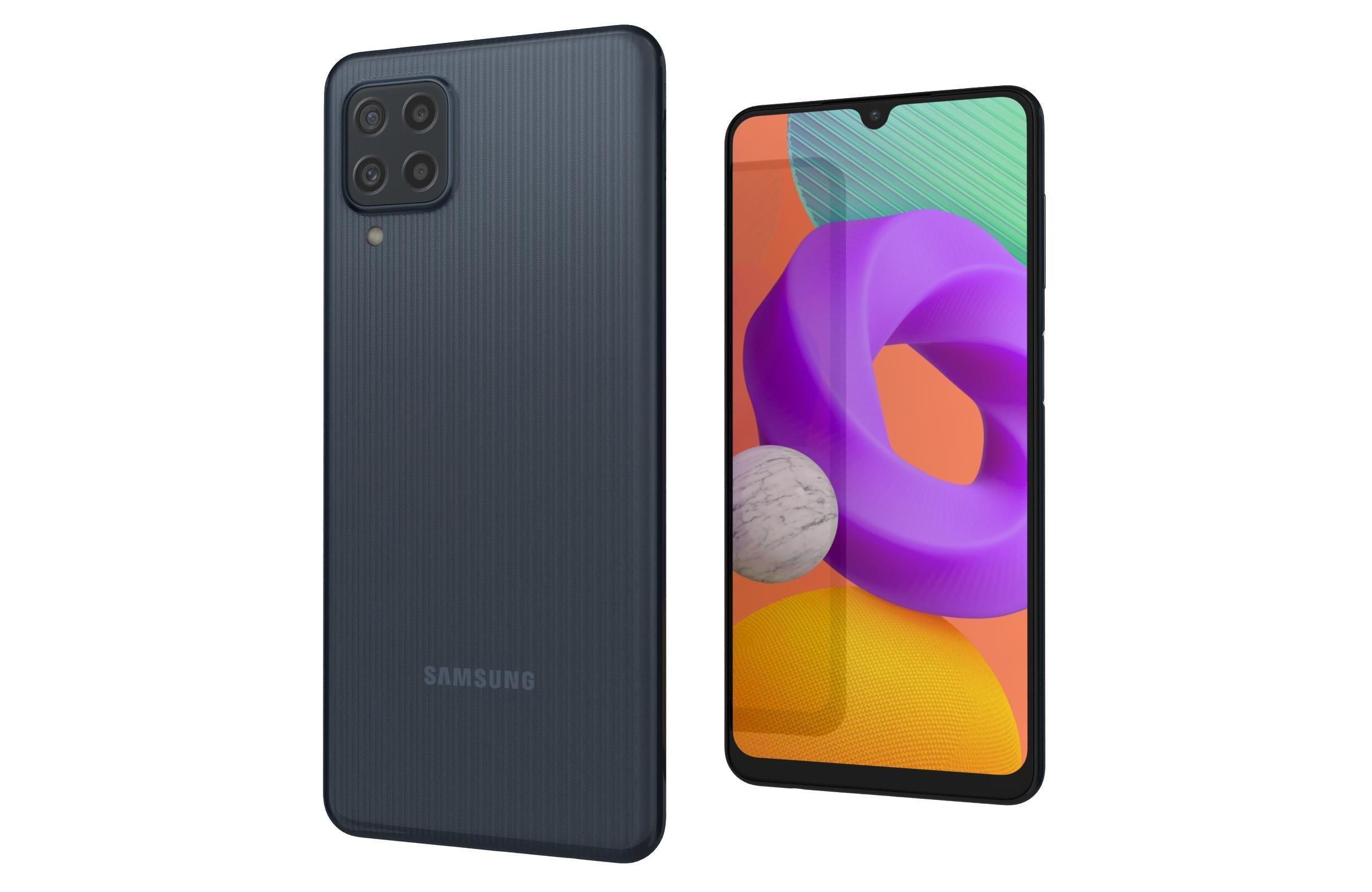 Samsung Galaxy M22 Black 3D model | CGTrader