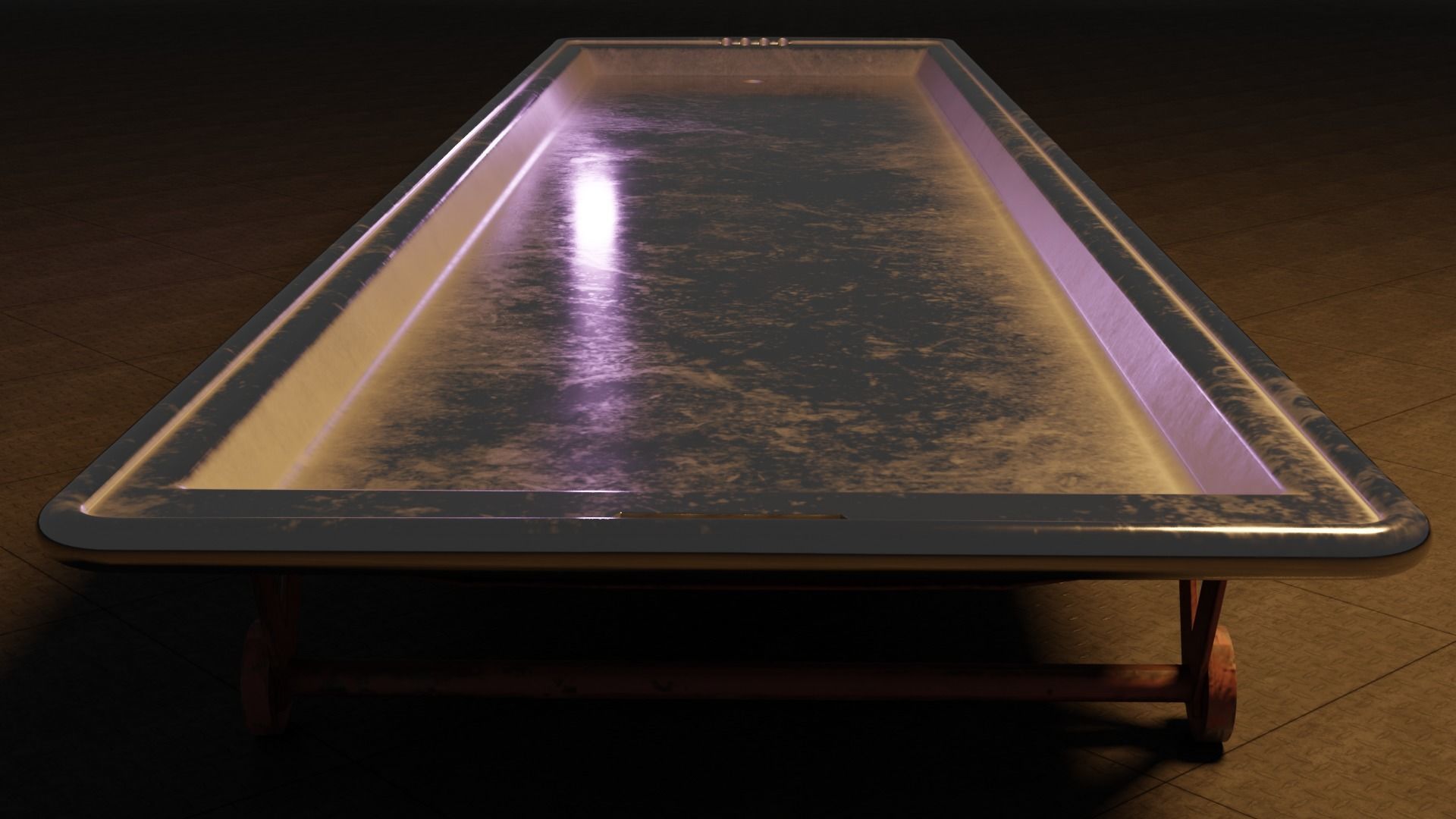 Morgue Corpse Body Tray 3D model | CGTrader