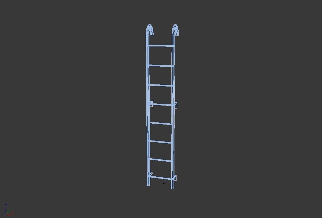 Ladder 3d model with multiple skins free VR / AR / low-poly 3D model ...