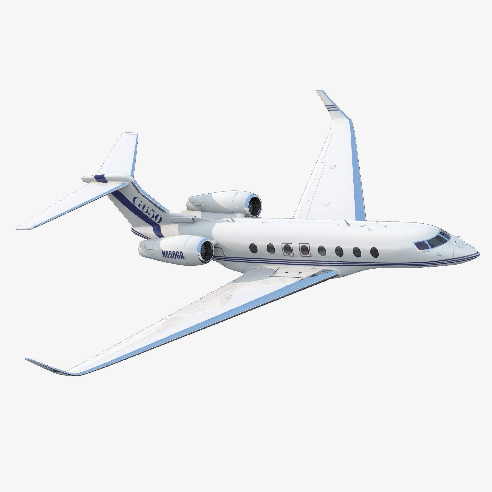 Gulfstream G650 3D model | CGTrader