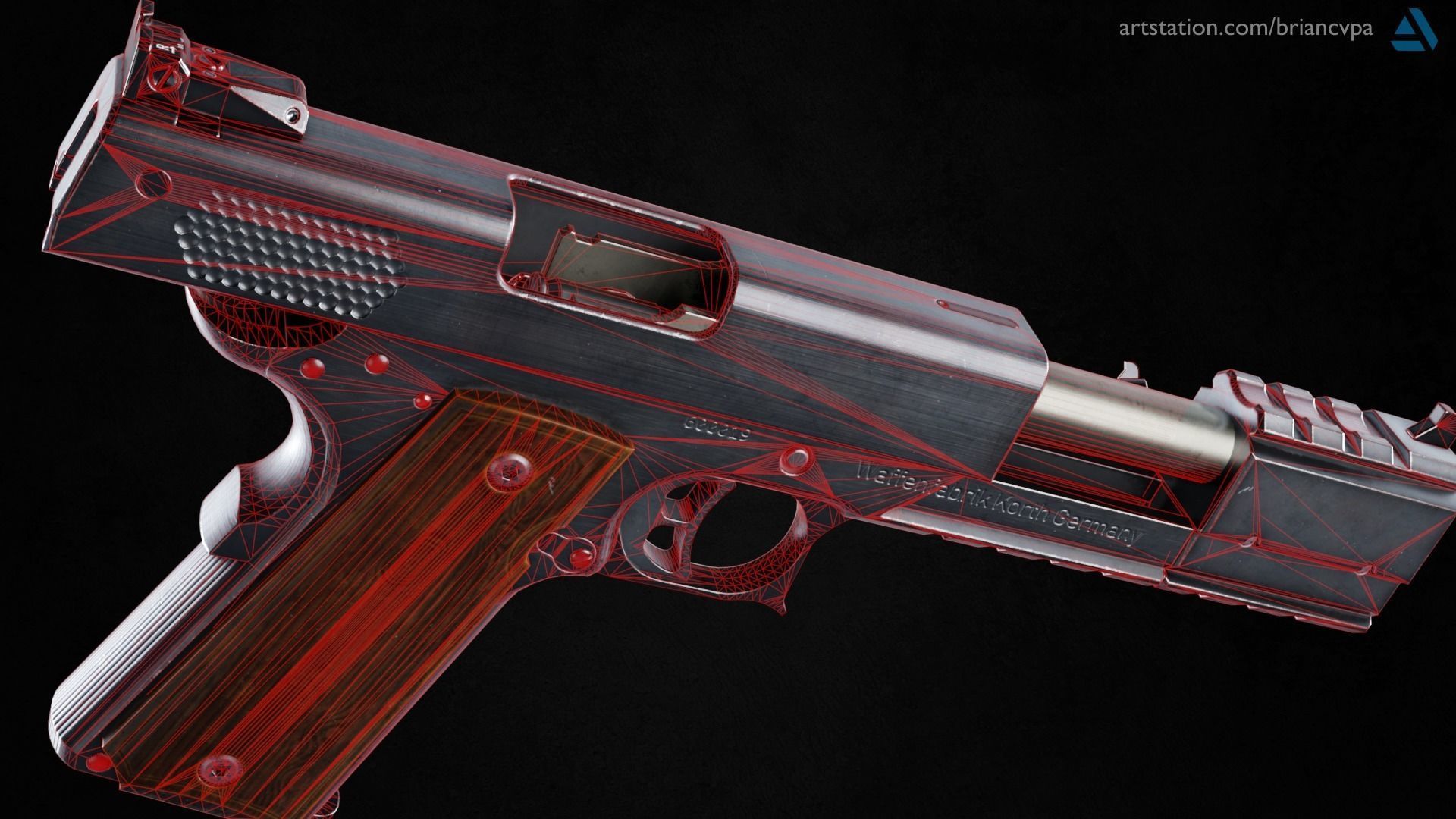 3D model Korth PRS VR / AR / low-poly | CGTrader