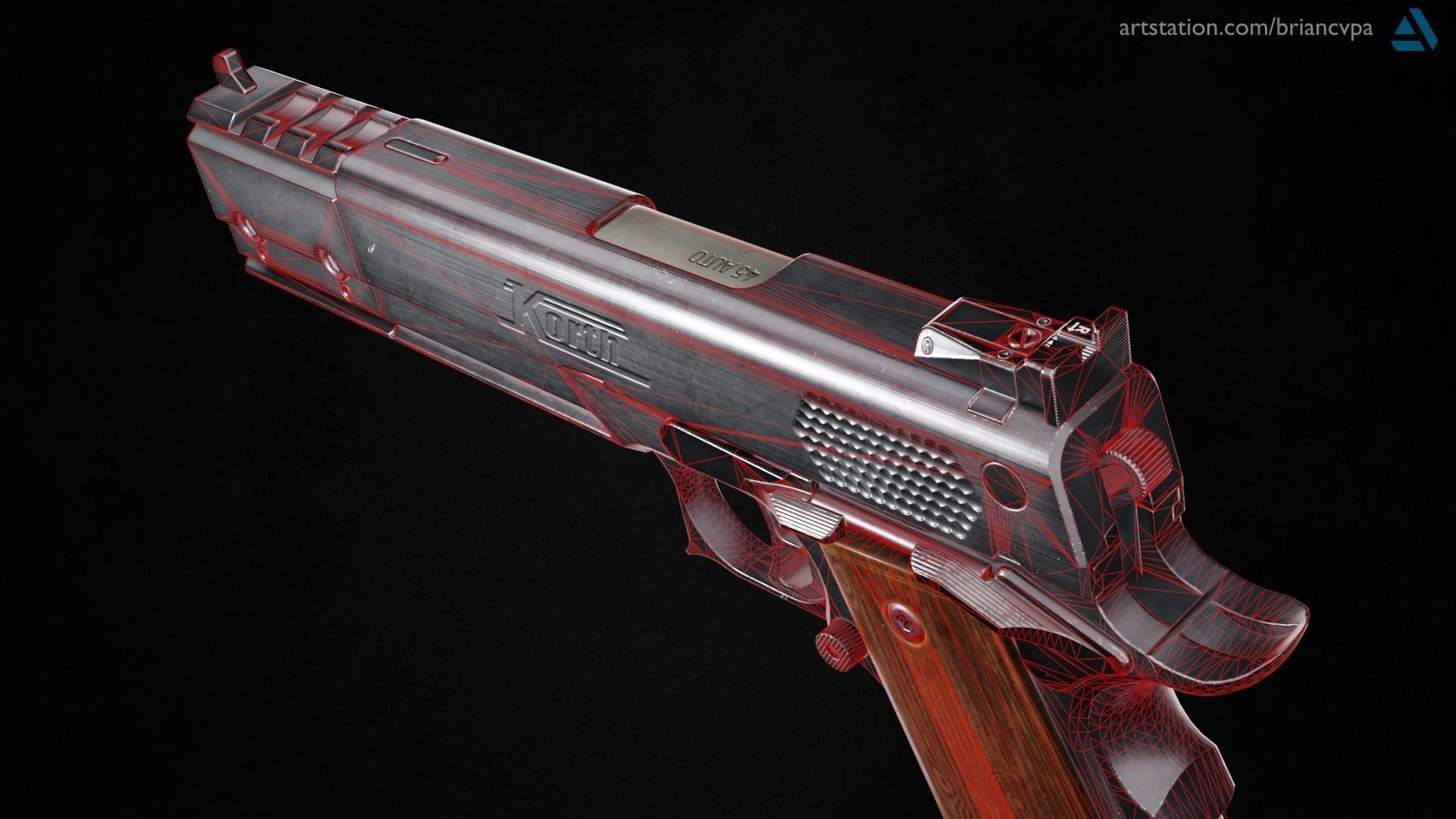 3D model Korth PRS VR / AR / low-poly | CGTrader