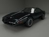 knight rider kitt 3D model rigged | CGTrader