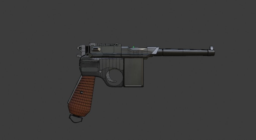 Weapon Mauser German 3D model | CGTrader