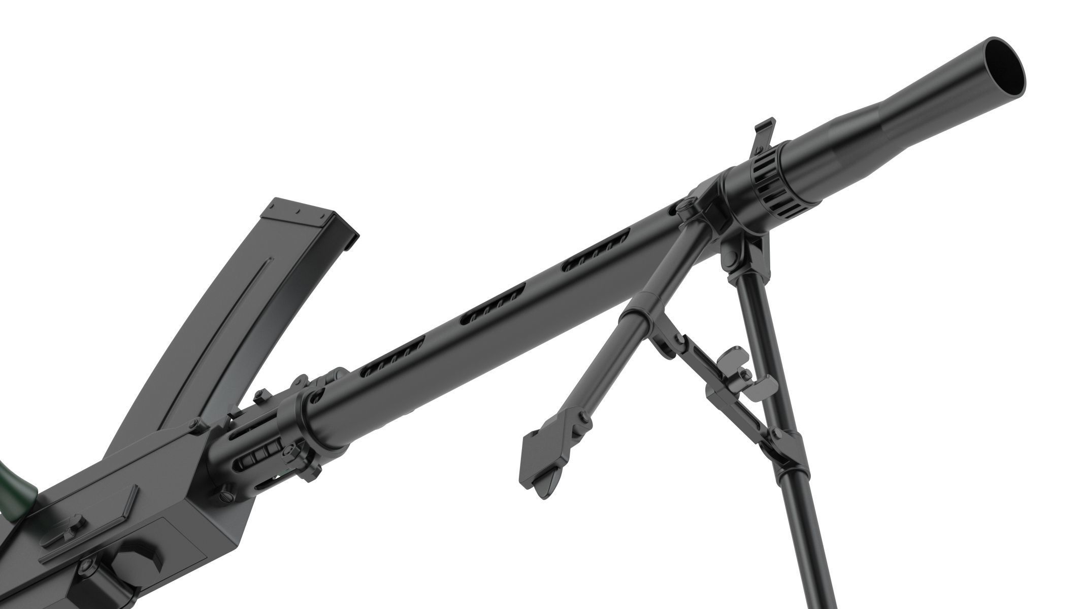 Madsen Machine Gun 3D model | CGTrader