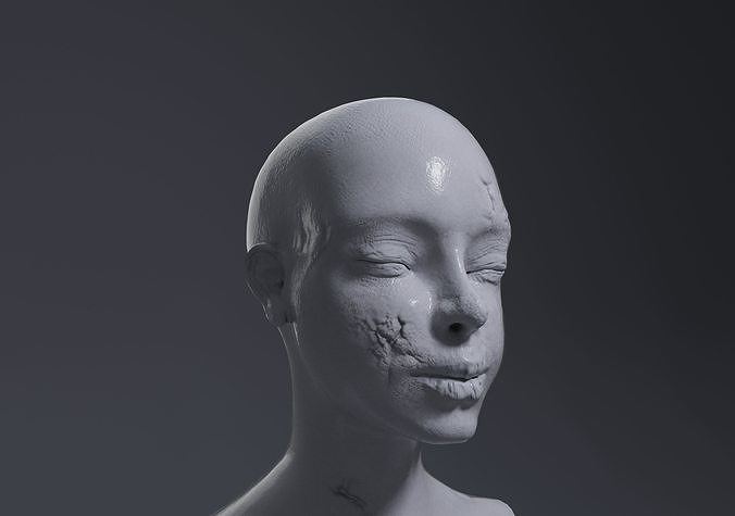 head from me to u free 3D model | CGTrader