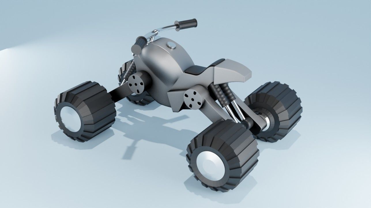 Atv off-road vehicle 3D model | CGTrader