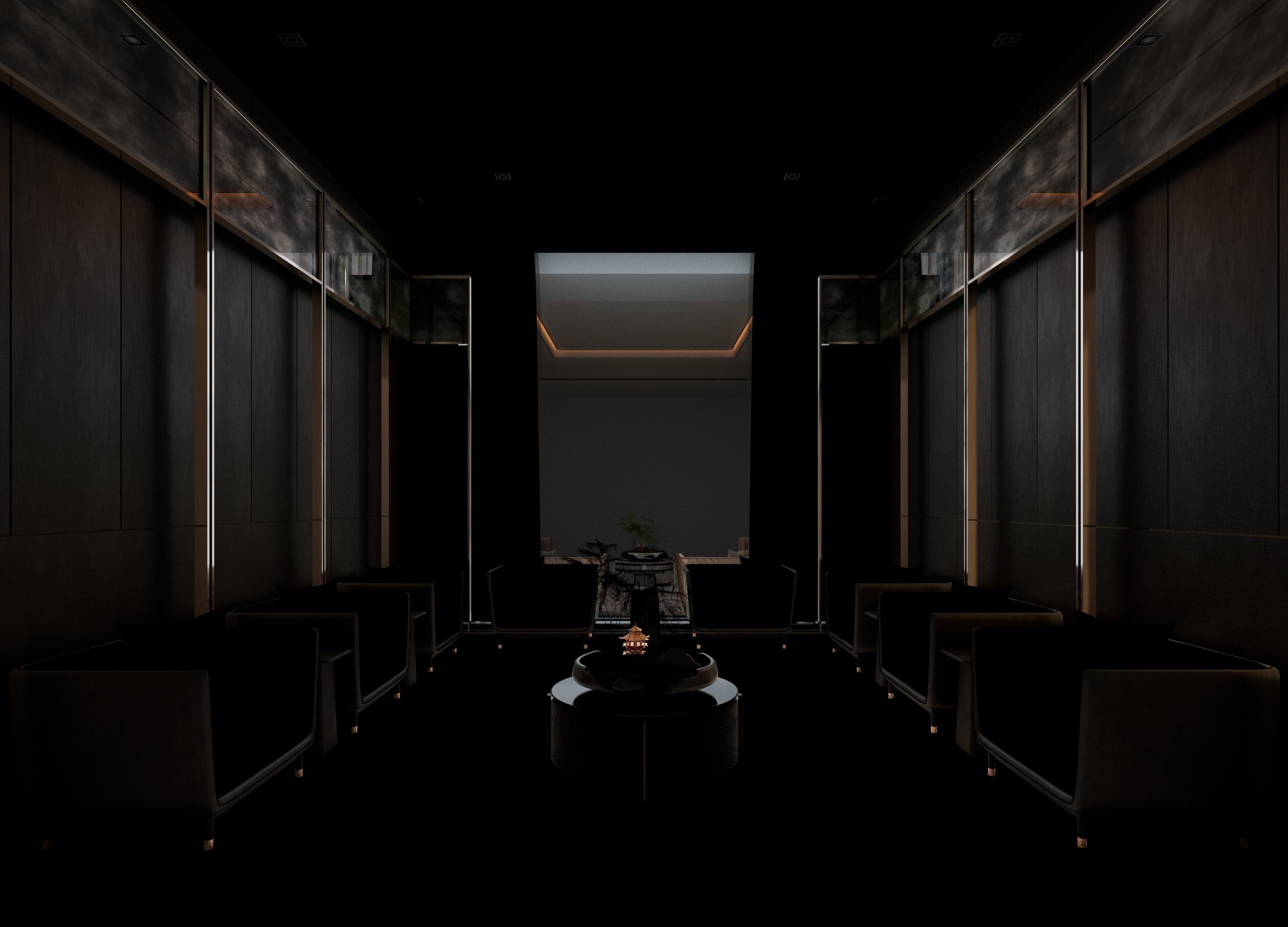 Chinese style Shanghai style meeting room 3D model | CGTrader