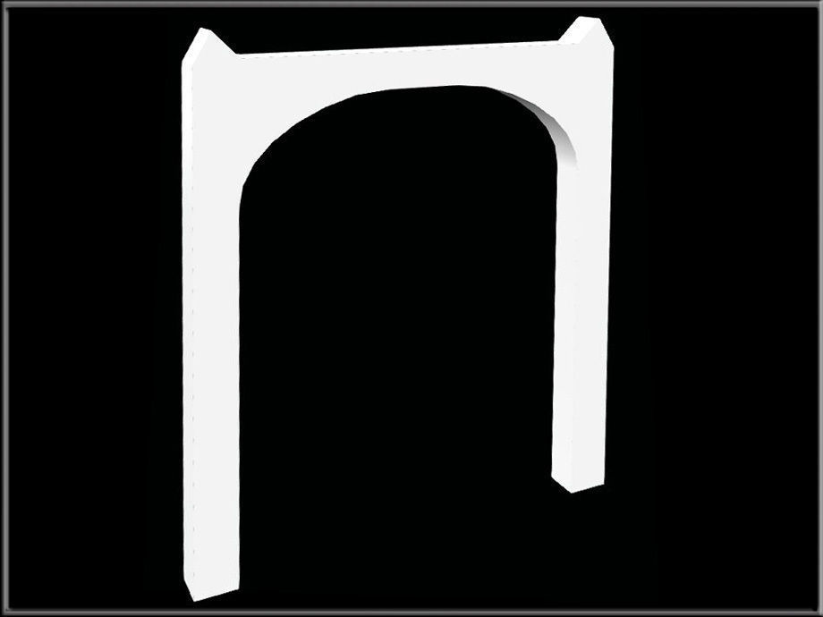 3D model Segmental Arch 05 VR / AR / low-poly | CGTrader