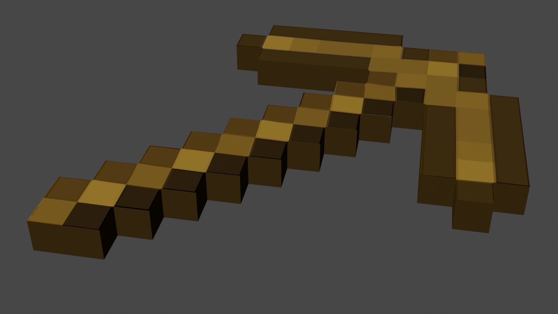 3D model MINECRAFT WOOD TOOL PACK 3D MODEL VR / AR / low-poly | CGTrader