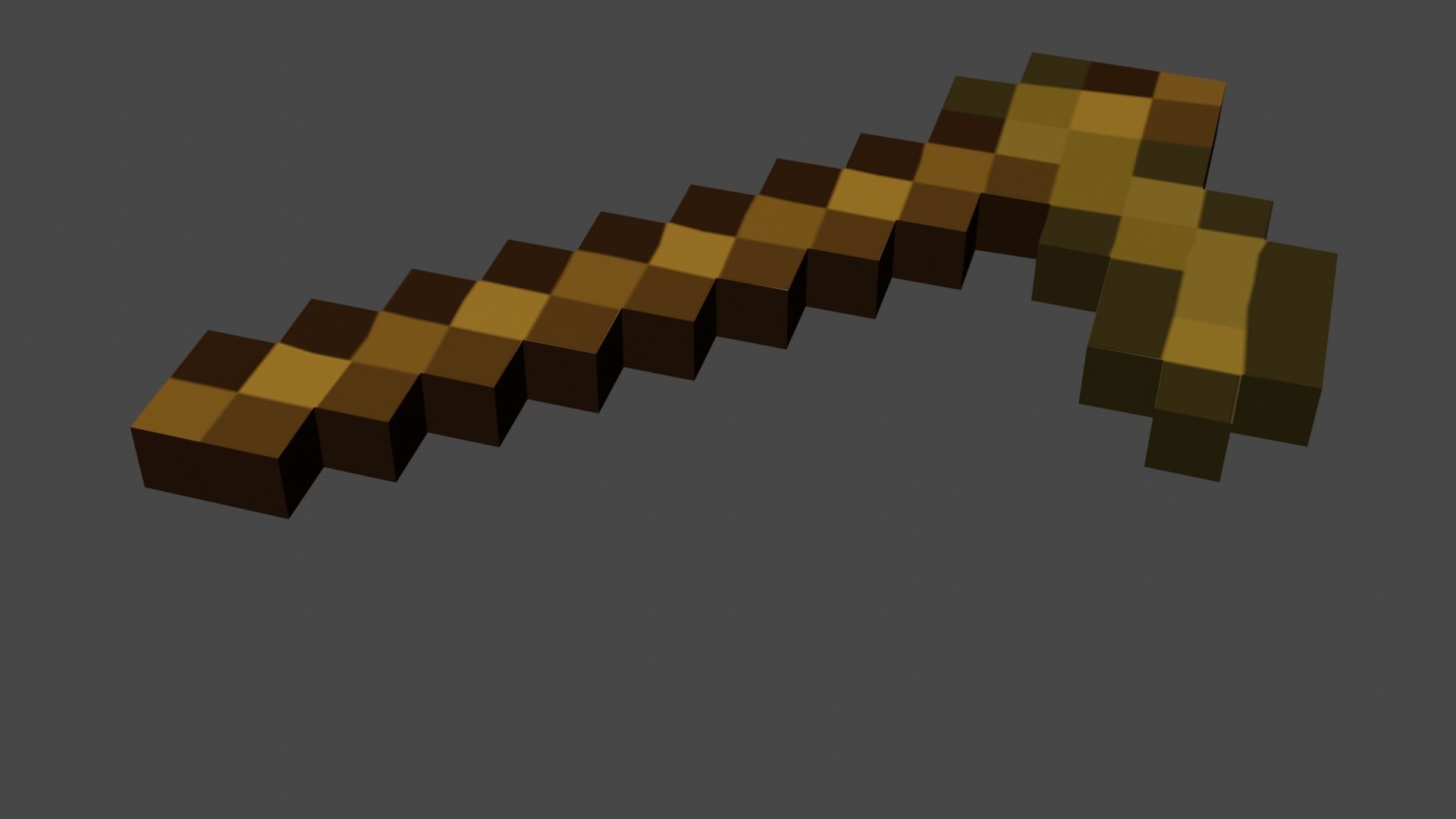 3D model MINECRAFT WOOD TOOL PACK 3D MODEL VR / AR / low-poly | CGTrader