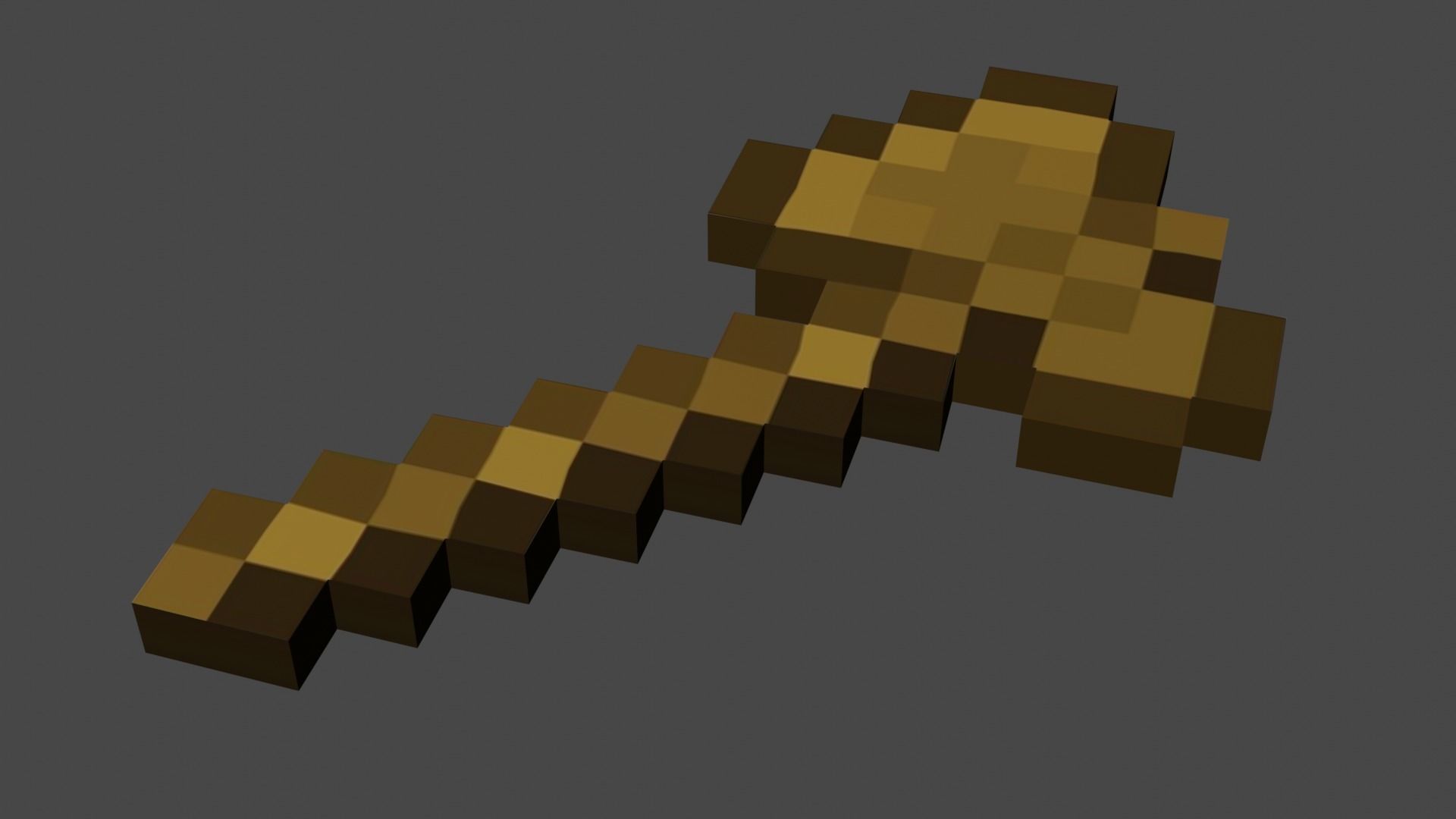 3D model MINECRAFT WOOD TOOL PACK 3D MODEL VR / AR / low-poly | CGTrader