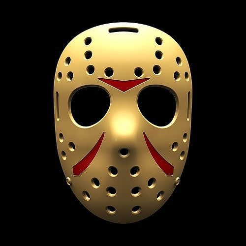 Hockey Mask of a Maniac 3D model 3D printable | CGTrader