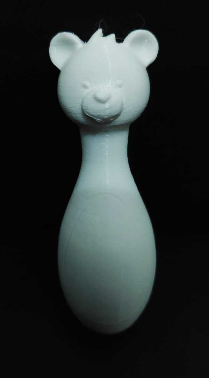 Bear Bowling 3D model 3D printable | CGTrader