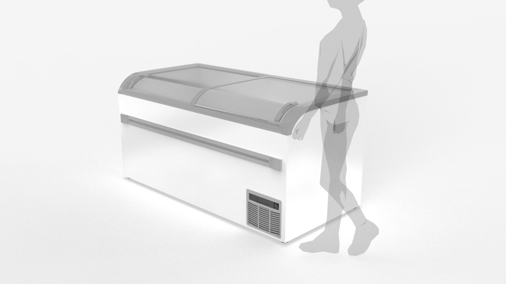 Chest Freezer 3D model | CGTrader