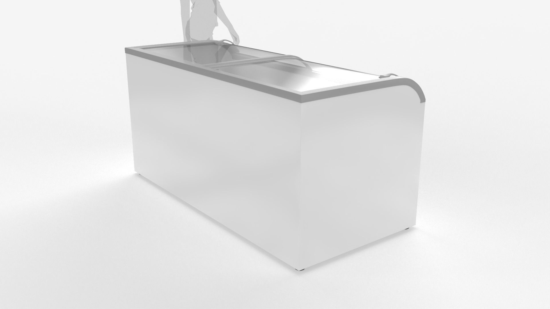 Chest Freezer 3D model | CGTrader
