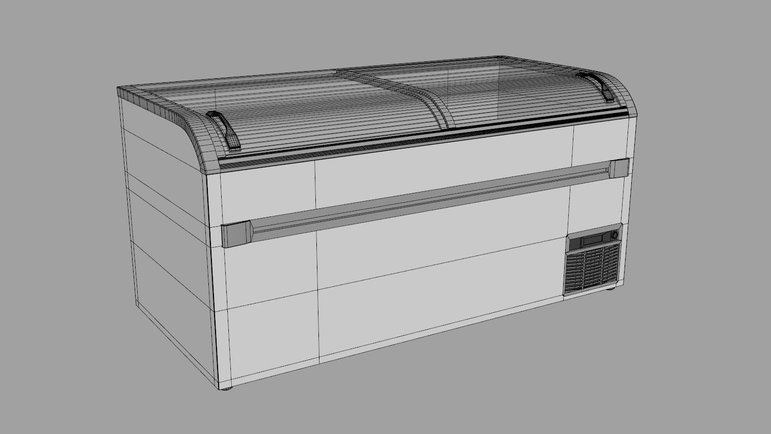 Chest Freezer 3D model | CGTrader