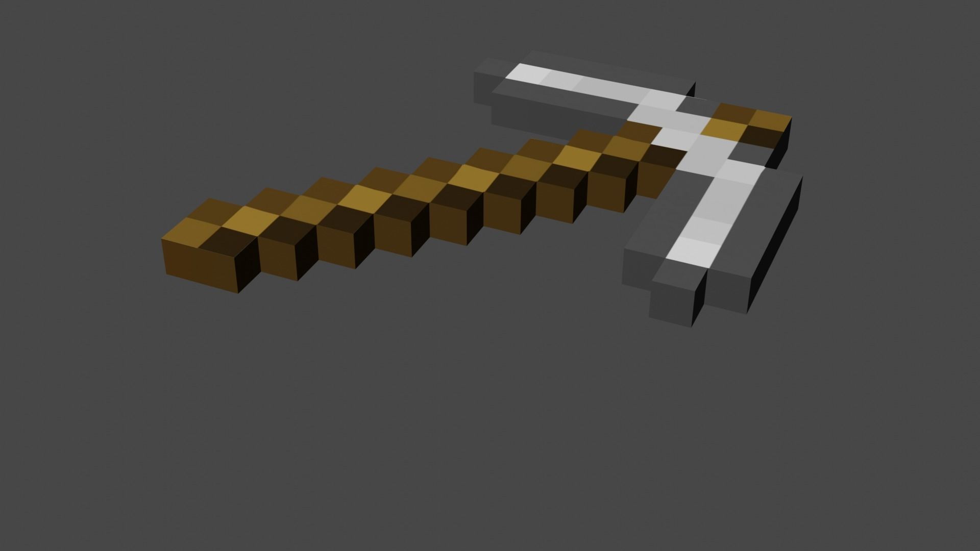 3D model MINECRAFT IRON TOOL PACK 3D MODEL VR / AR / low-poly | CGTrader