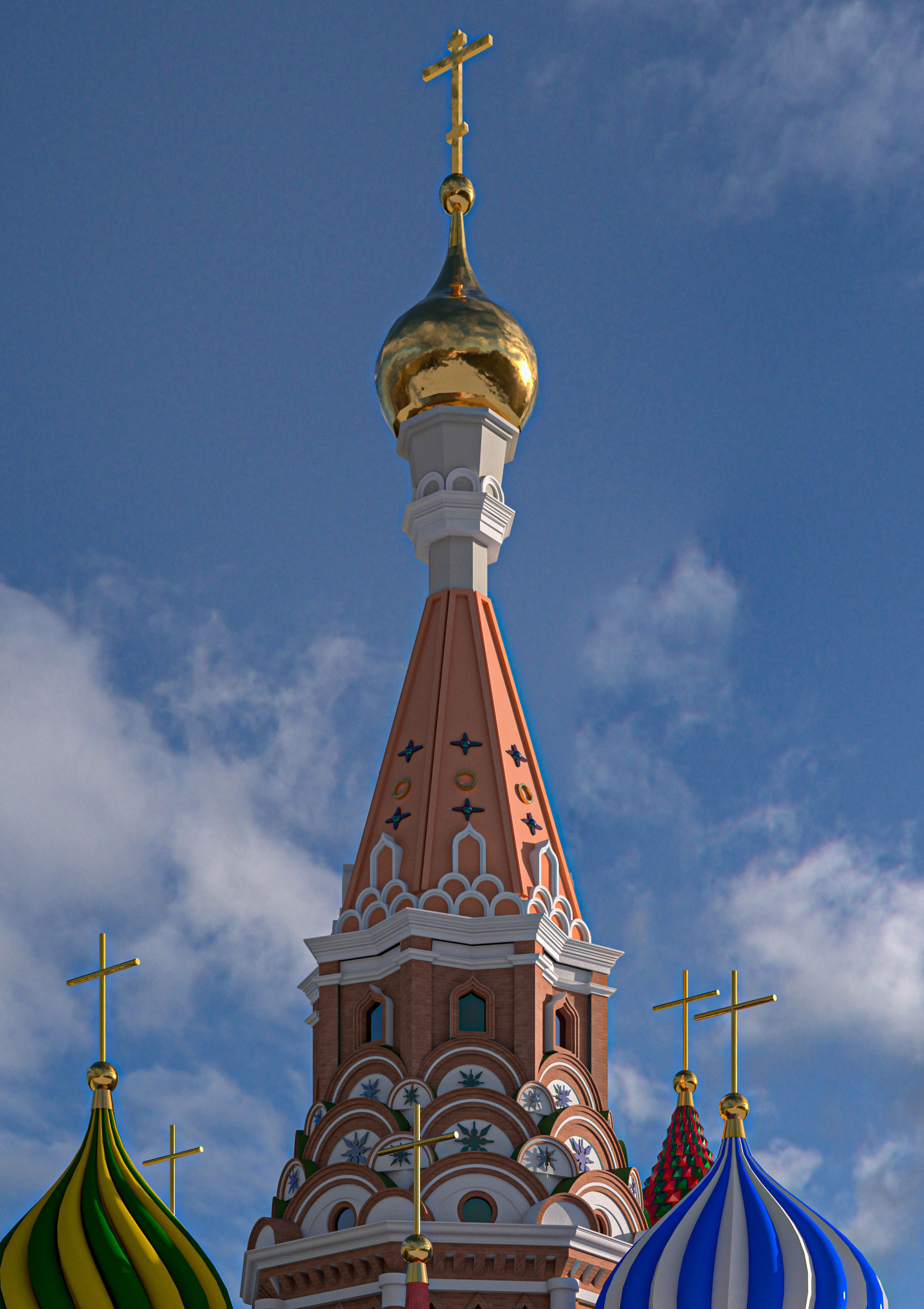 The Moscow Kremlin 3D model | CGTrader