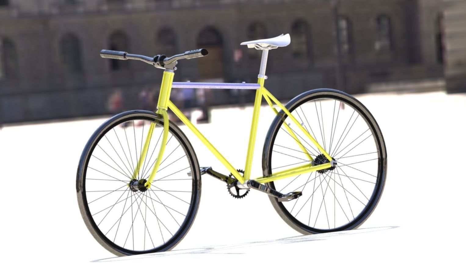 Basic Bicycle model 3D model | CGTrader