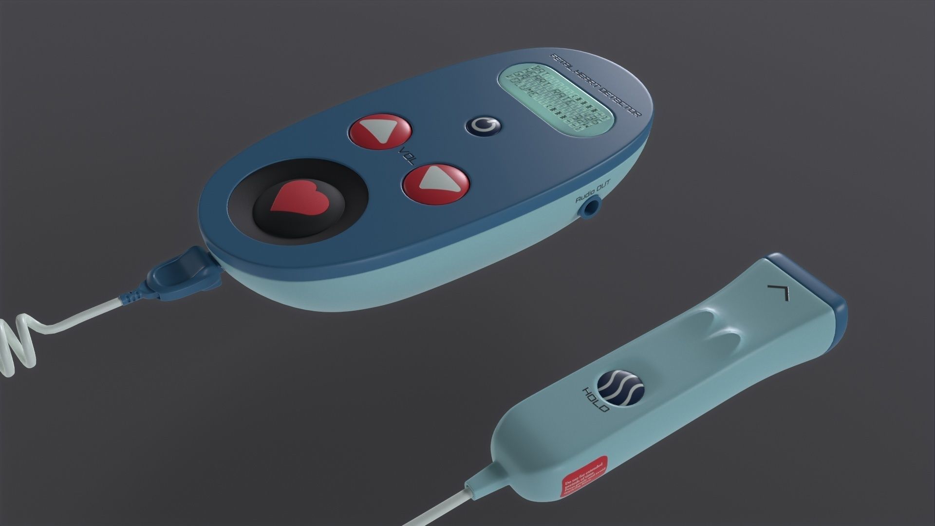 Fetal Heart Detector 3D model | CGTrader