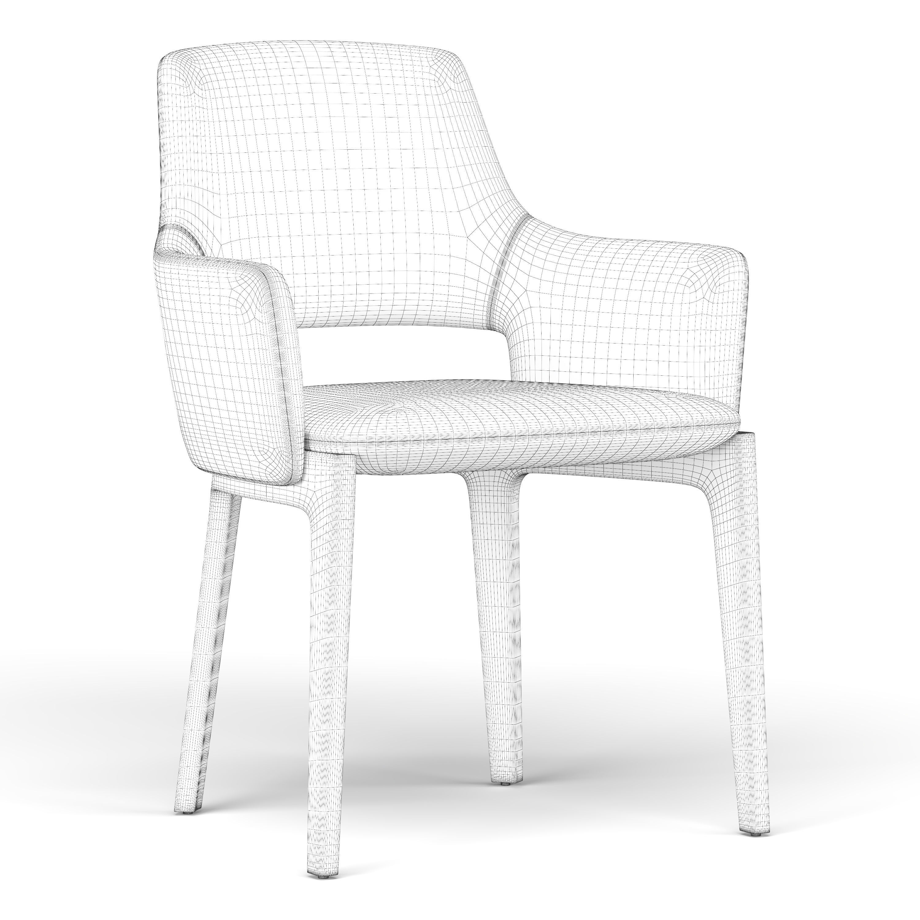 Devon Chair 3D model | CGTrader