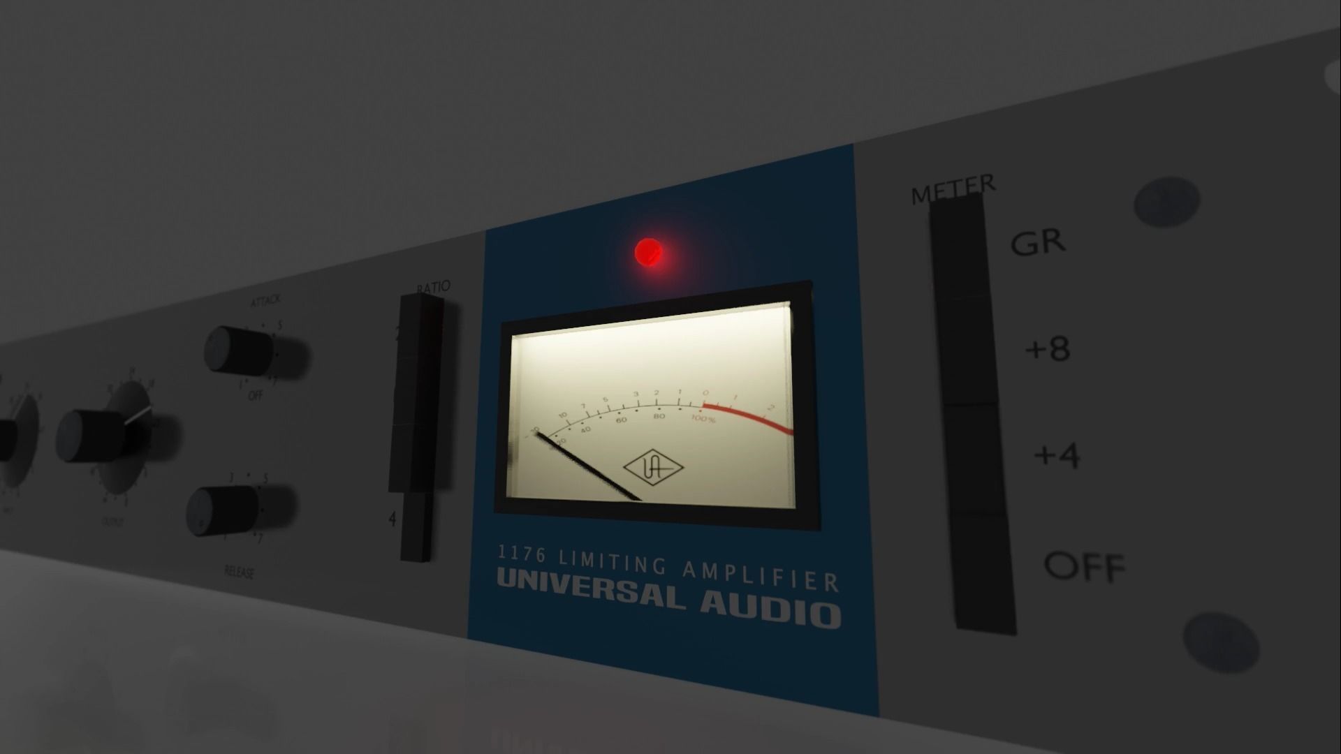 Universal Audio 1176 Rev A 3D model | CGTrader