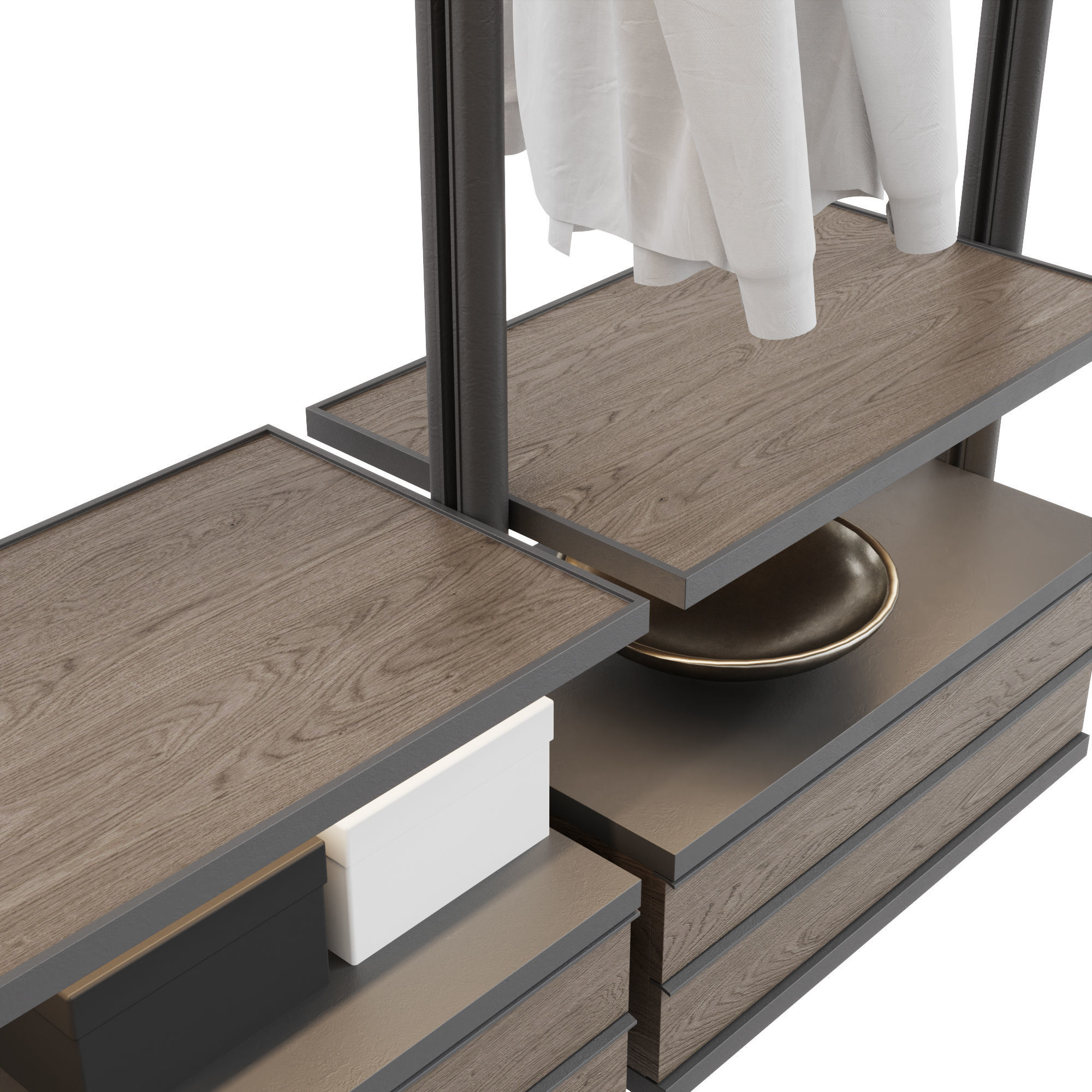 Poliform Lexington Night System 3D model | CGTrader