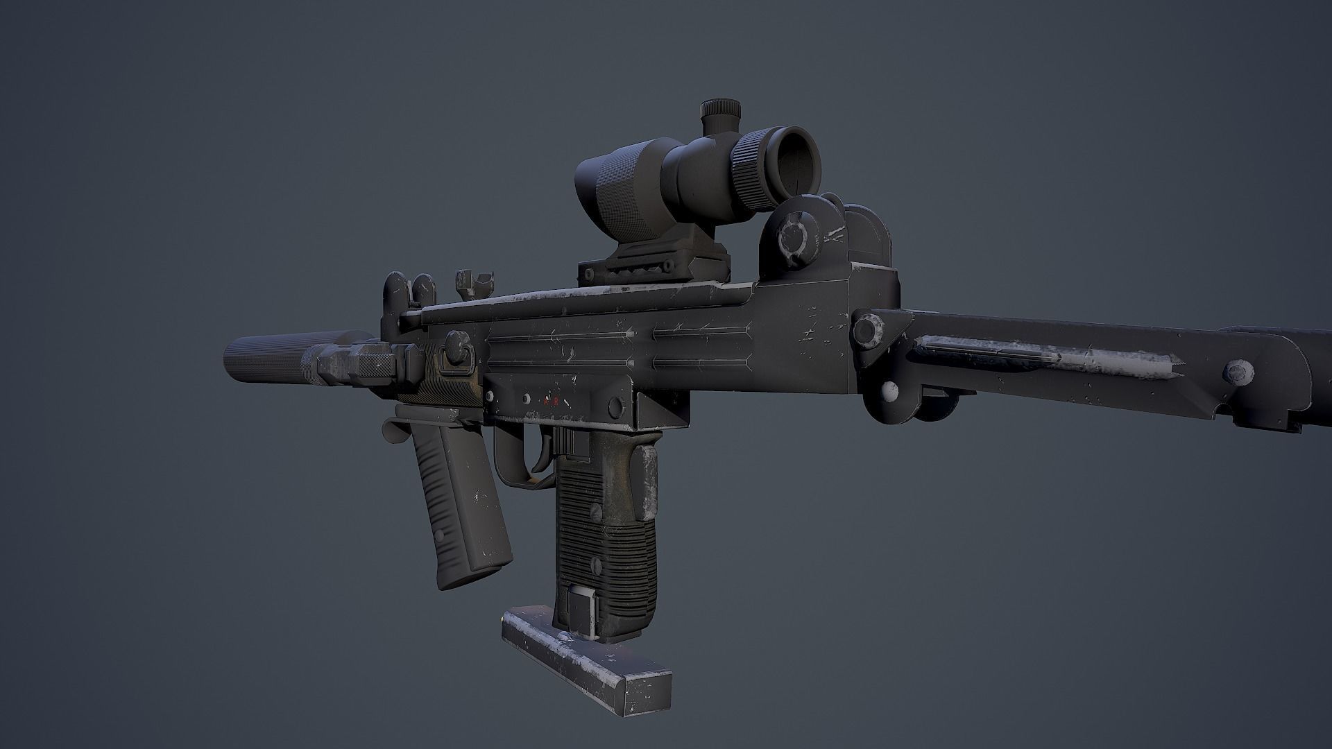 3D model Uzi weapons Pack VR / AR / low-poly | CGTrader