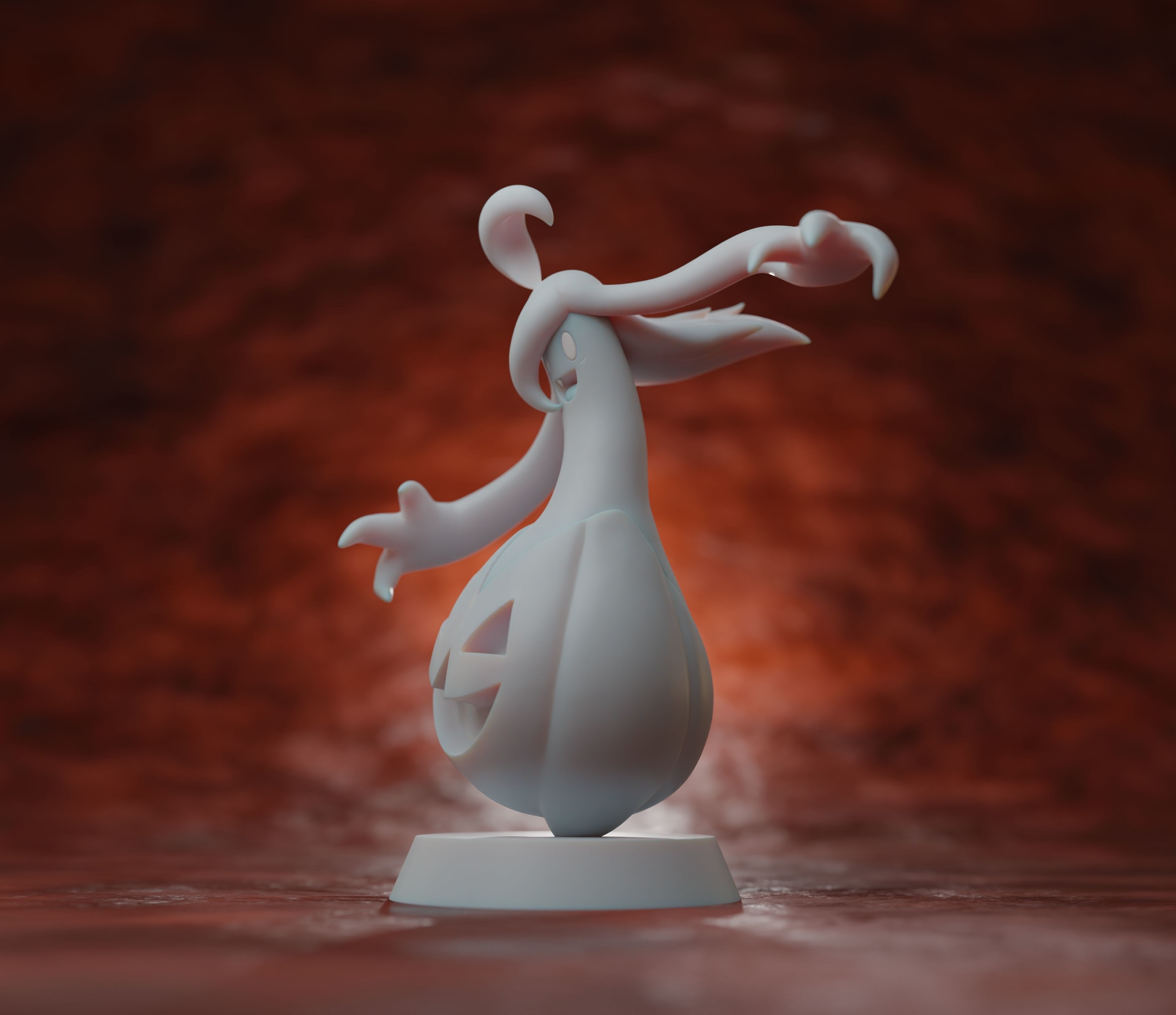 Gourgeist - 3D printable Halloween Pokemon free 3D model 3D printable ...