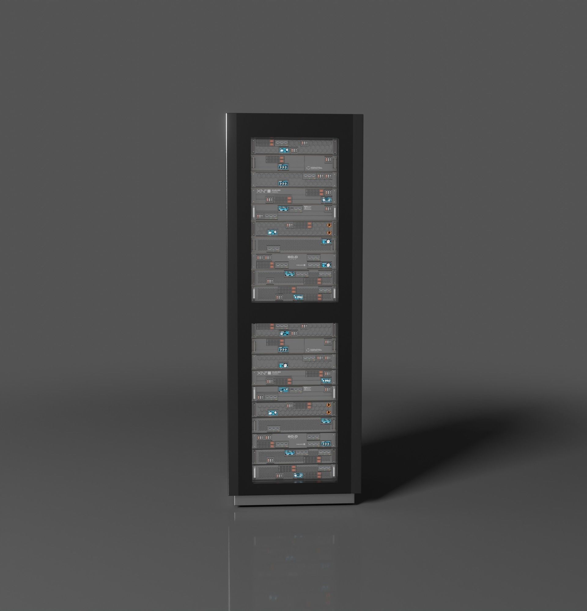 server rack free VR / AR / low-poly 3D model | CGTrader