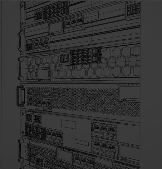 server rack free VR / AR / low-poly 3D model | CGTrader