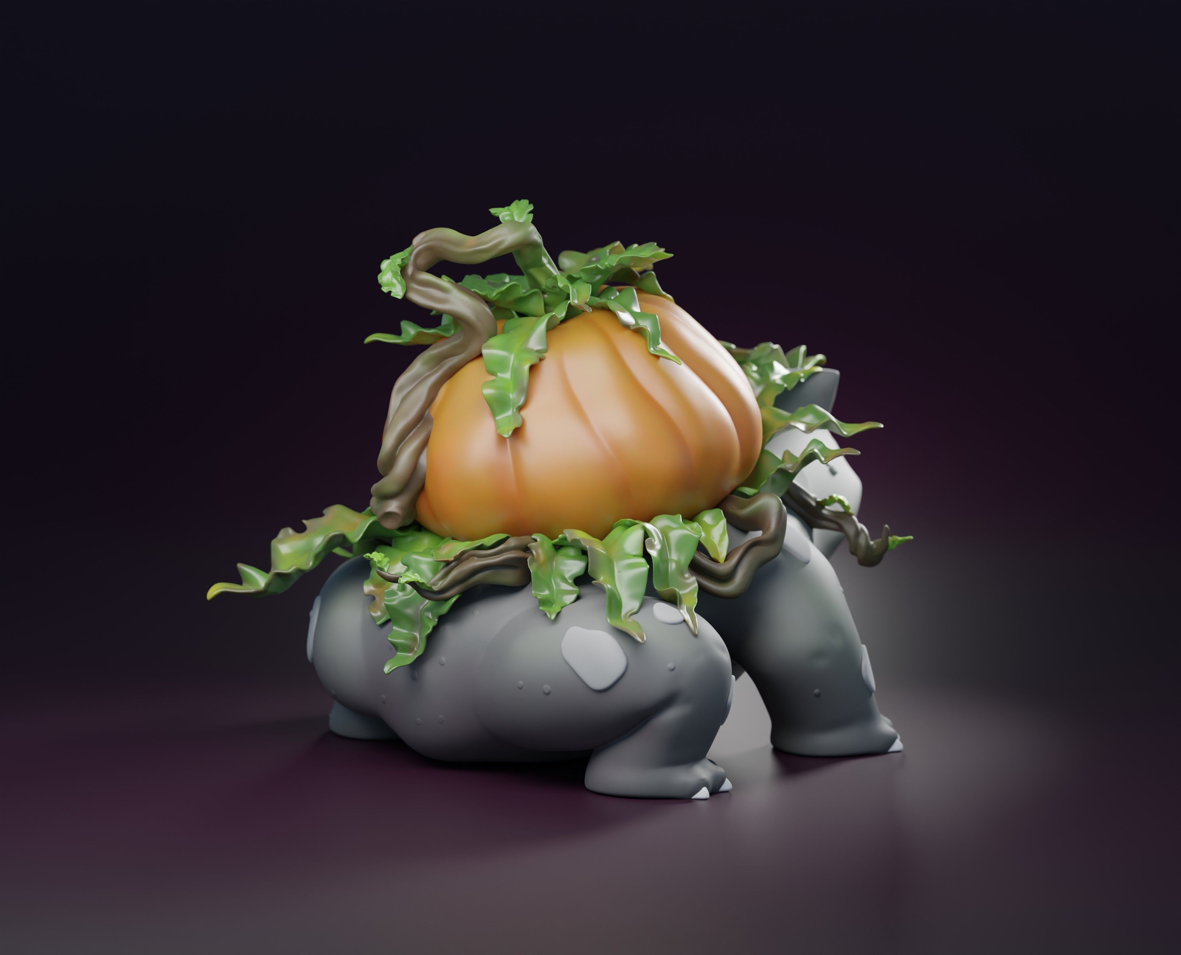 VENUSAUR - FREE 3D PRINTABLE HALLOWEEN POKEMON free 3D model 3D ...