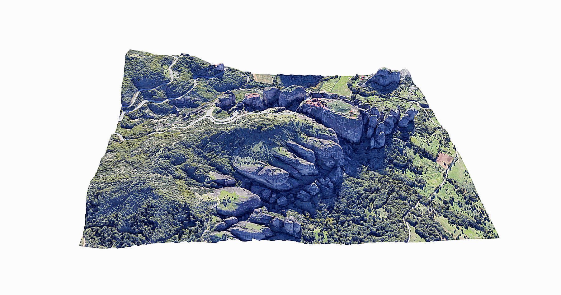 3D model The Meteora - rock - mountain VR / AR / low-poly | CGTrader