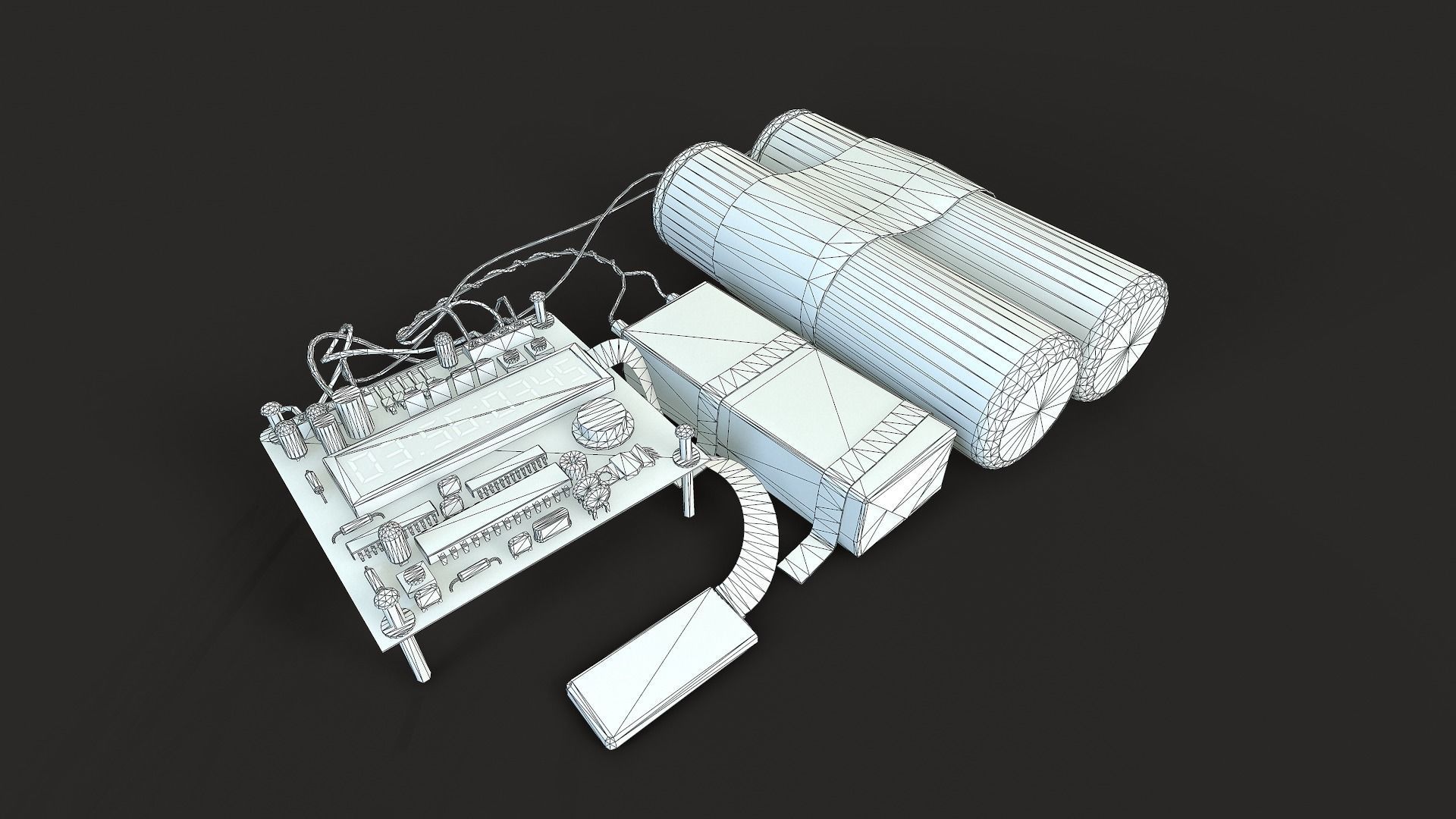 3D model Timer Bomb C4 VR / AR / low-poly | CGTrader