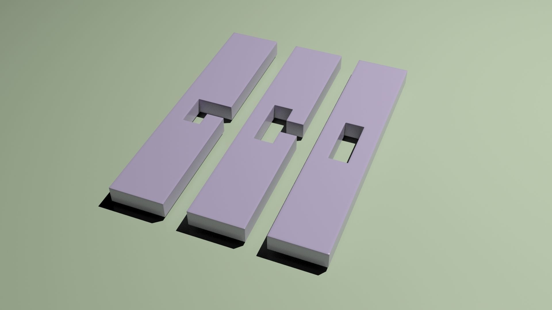 3D Printable Nested Fitting Puzzle Pieces 3D model 3D printable | CGTrader