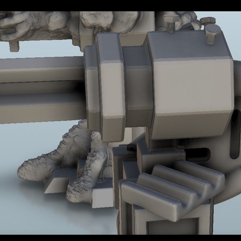 Infantery canon turret - Warhammer 40 000 40k Star Wars Legion 3D model ...