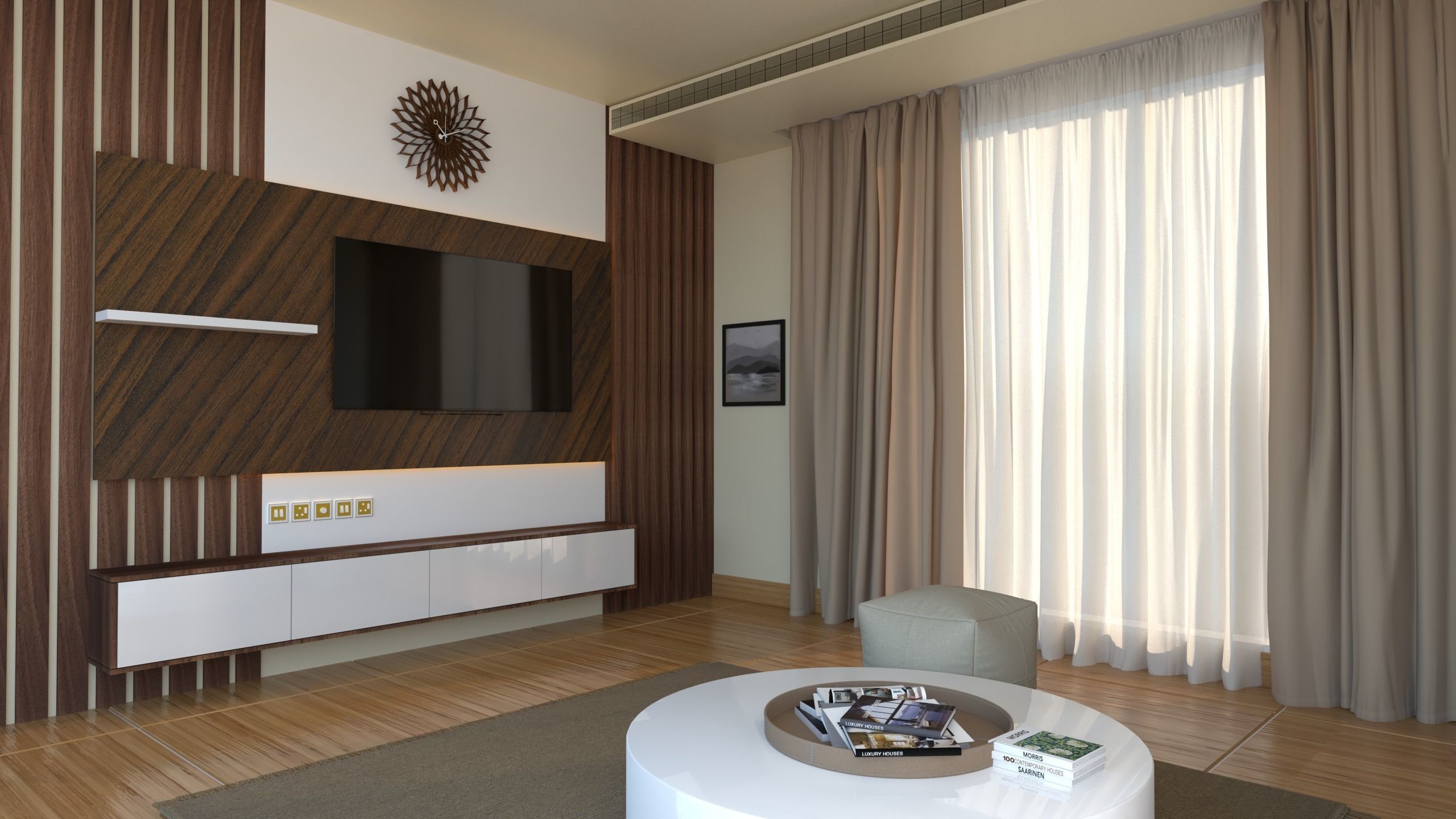 tv unit 3D model | CGTrader