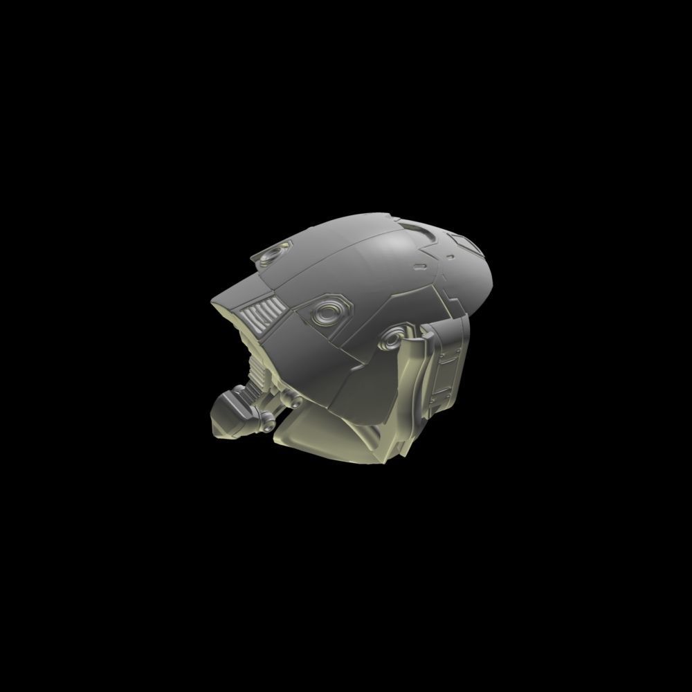 TRX Space Helmet 3D model | CGTrader